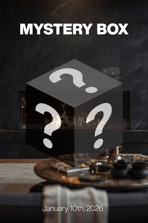 MYSTERY BOX Jan 10th, 2026: Charcoal Elegance at $79/$99 + Designer Sh